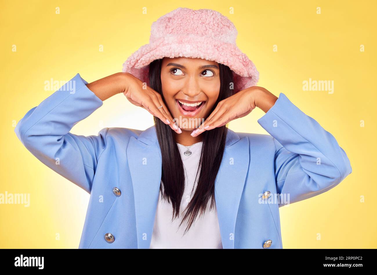 Silly pose hi-res stock photography and images - Alamy