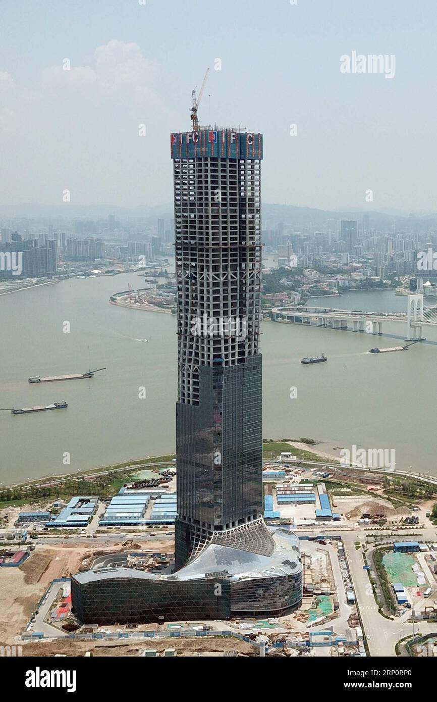 (180523) -- ZHUHAI, May 23, 2018 -- Aerial photo taken on May 23, 2018 ...