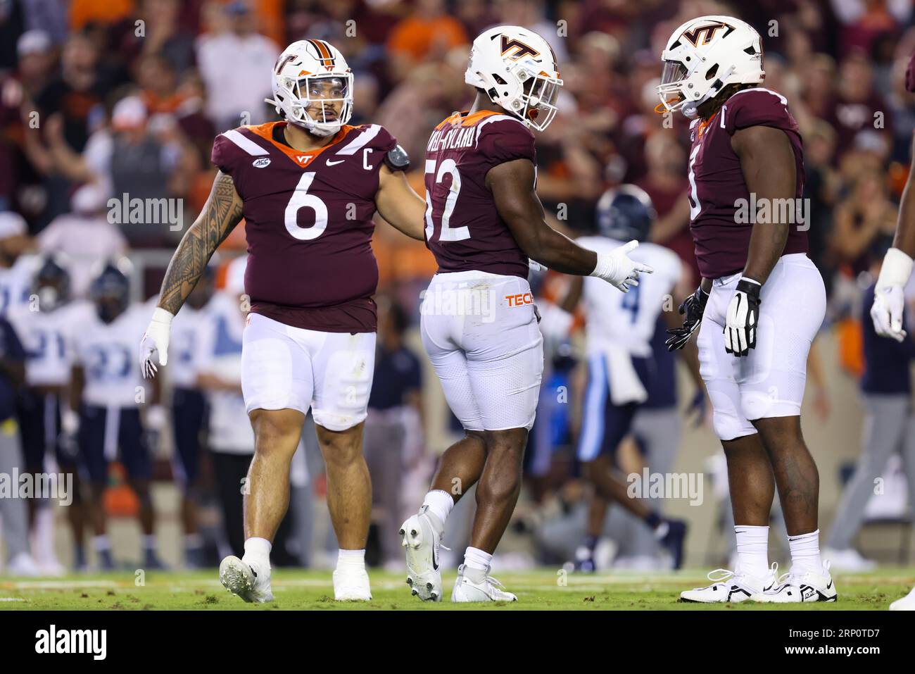 Blacksburg, Virginia, USA. 2nd Sep, 2023. Virginia Tech Hokies ...