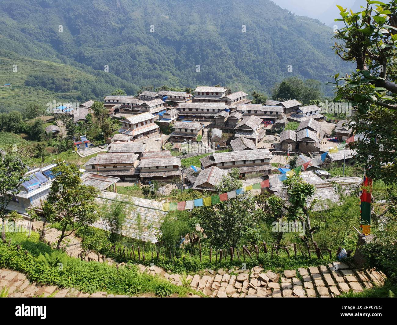 (180530) -- KASKI, May 30, 2018 -- Photo taken on May 30, 2018 shows a ...