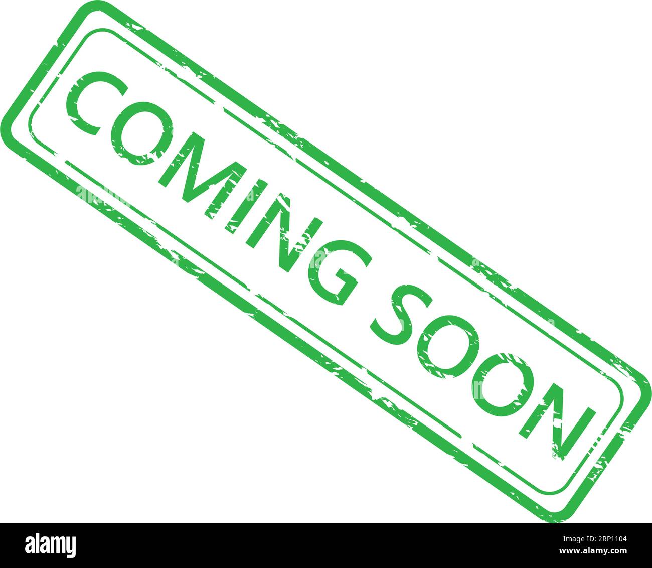 Cooming soon rubber stamp. Vector of label announcement business ...