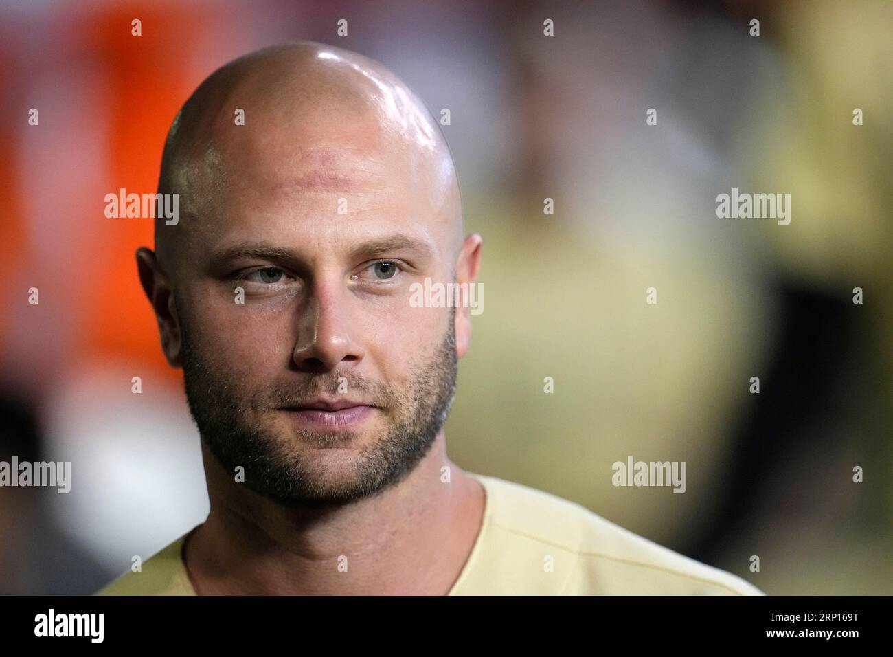Arizona Diamondbacks' Christian Walker walks through the dugout prior ...