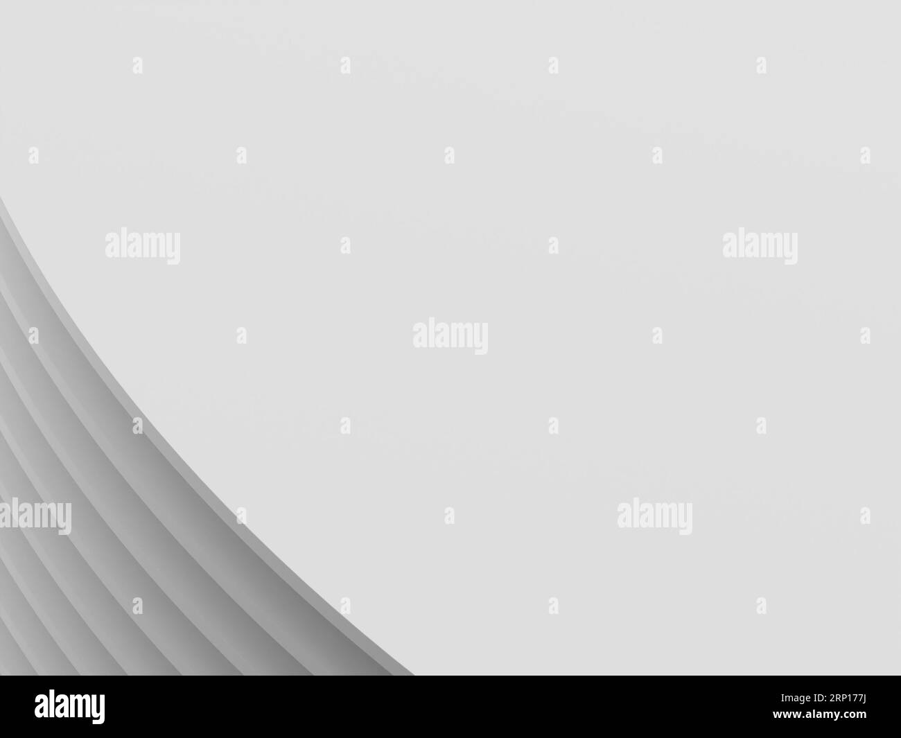 Abstract white 3d background. Elegant white background. Layer ...