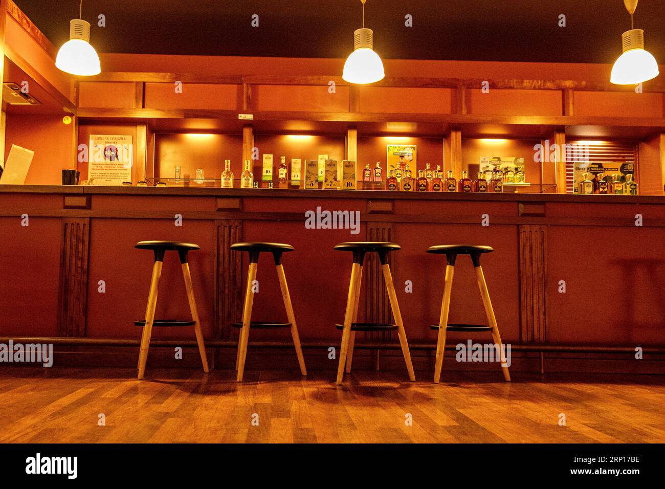 La Reunion Island from rhum factory to the volcano Stock Photo - Alamy