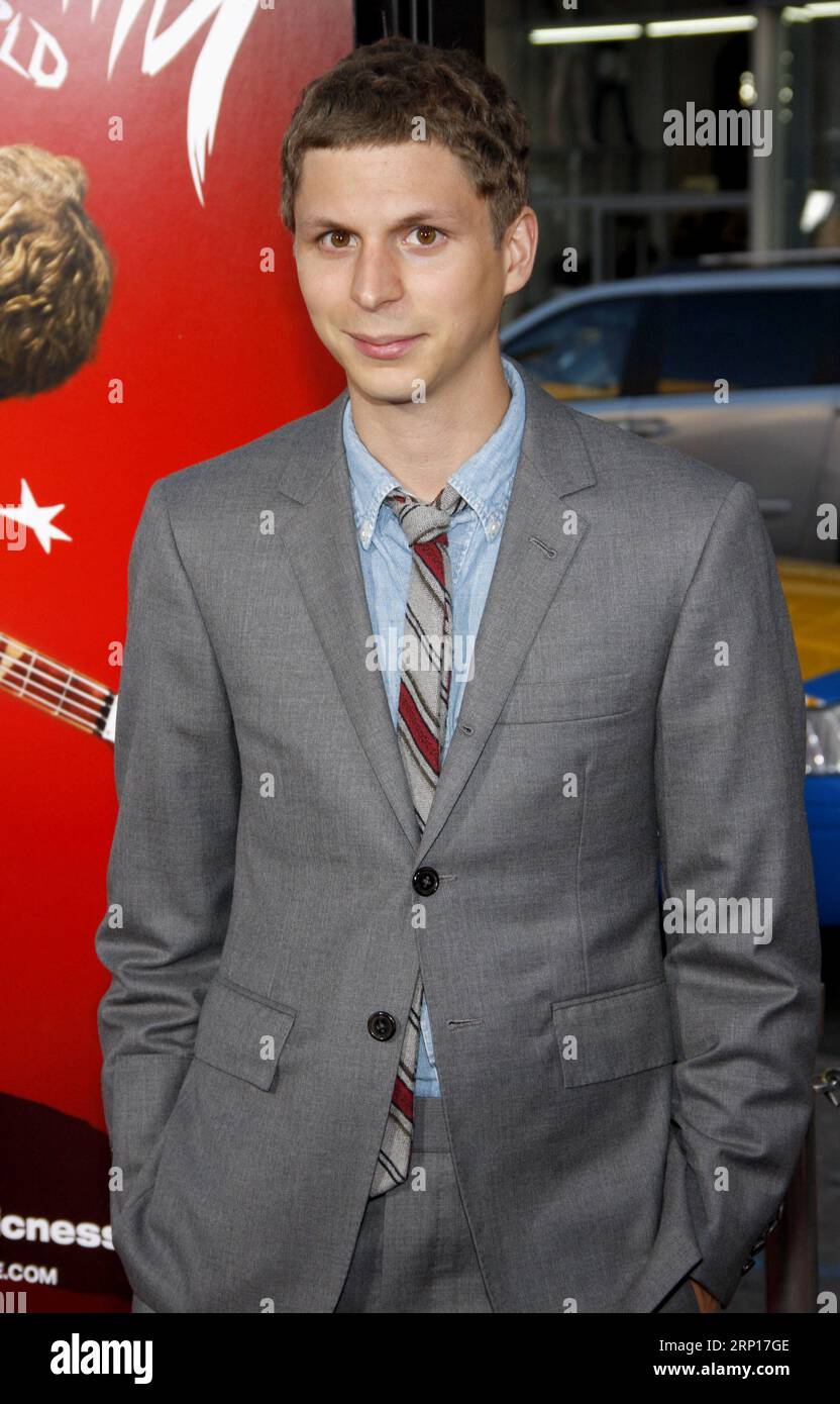 Michael Cera at the Los Angeles premiere of 'Scott Pilgrim vs. The ...