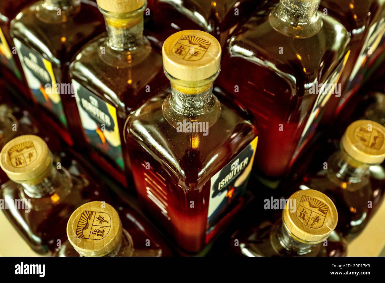 La Reunion Island from rhum factory to the volcano Stock Photo - Alamy