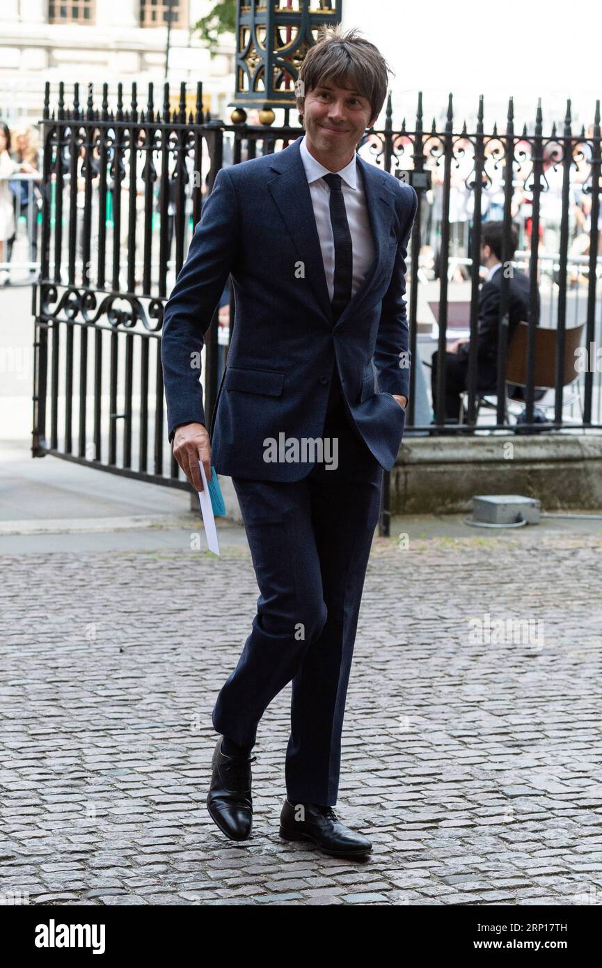 (180615) -- LONDON, June 15, 2018 -- Physicist Brian Cox attends the ...