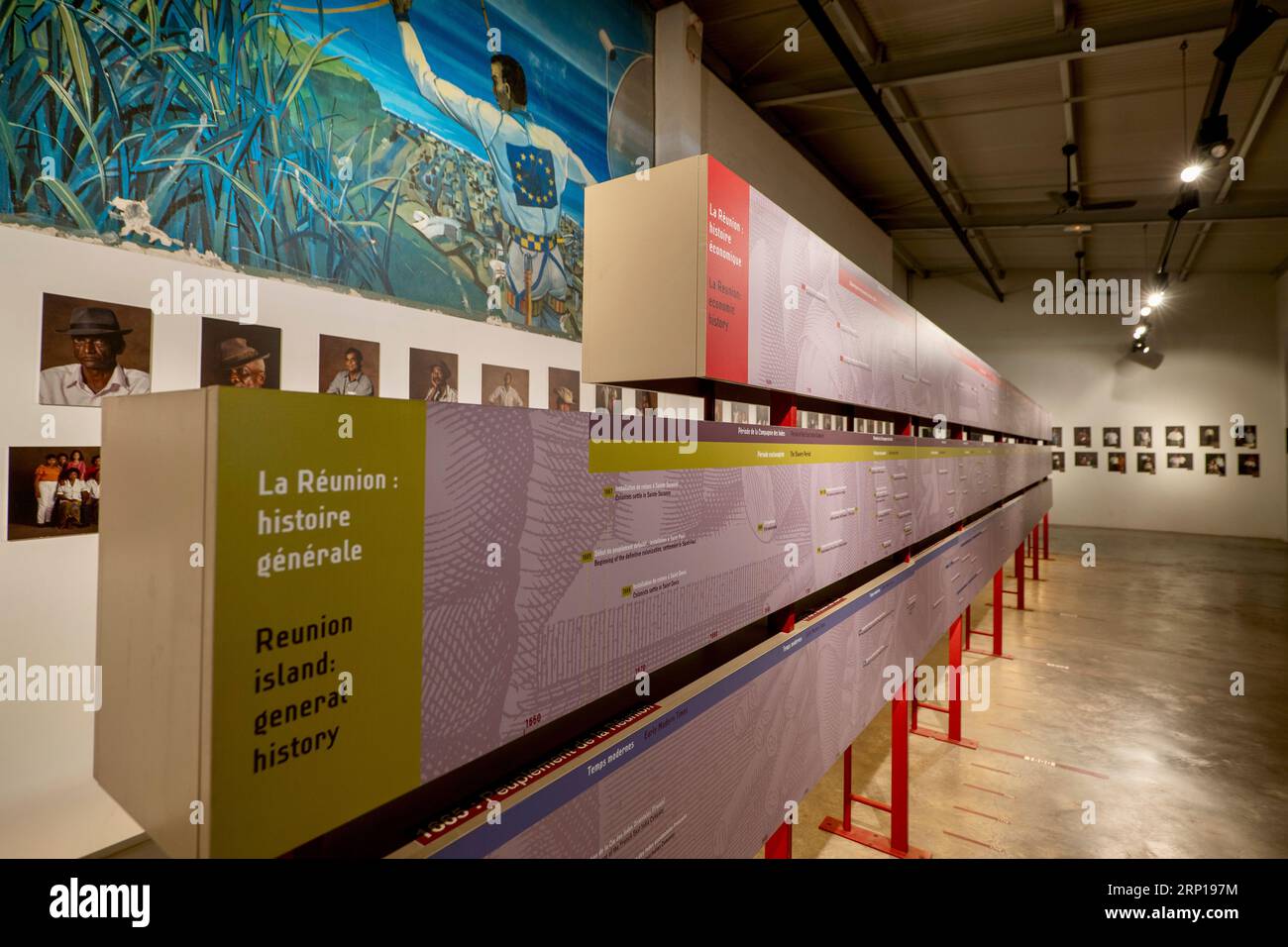 La Reunion Island from rhum factory to the volcano Stock Photo - Alamy