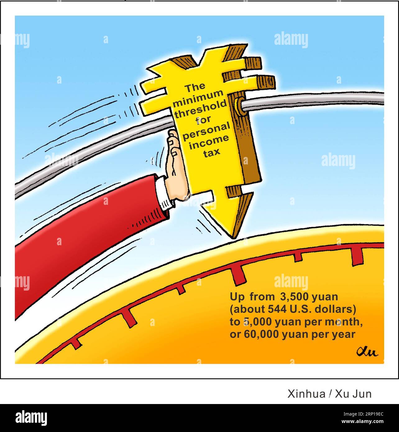 Individual Income Tax Cartoon