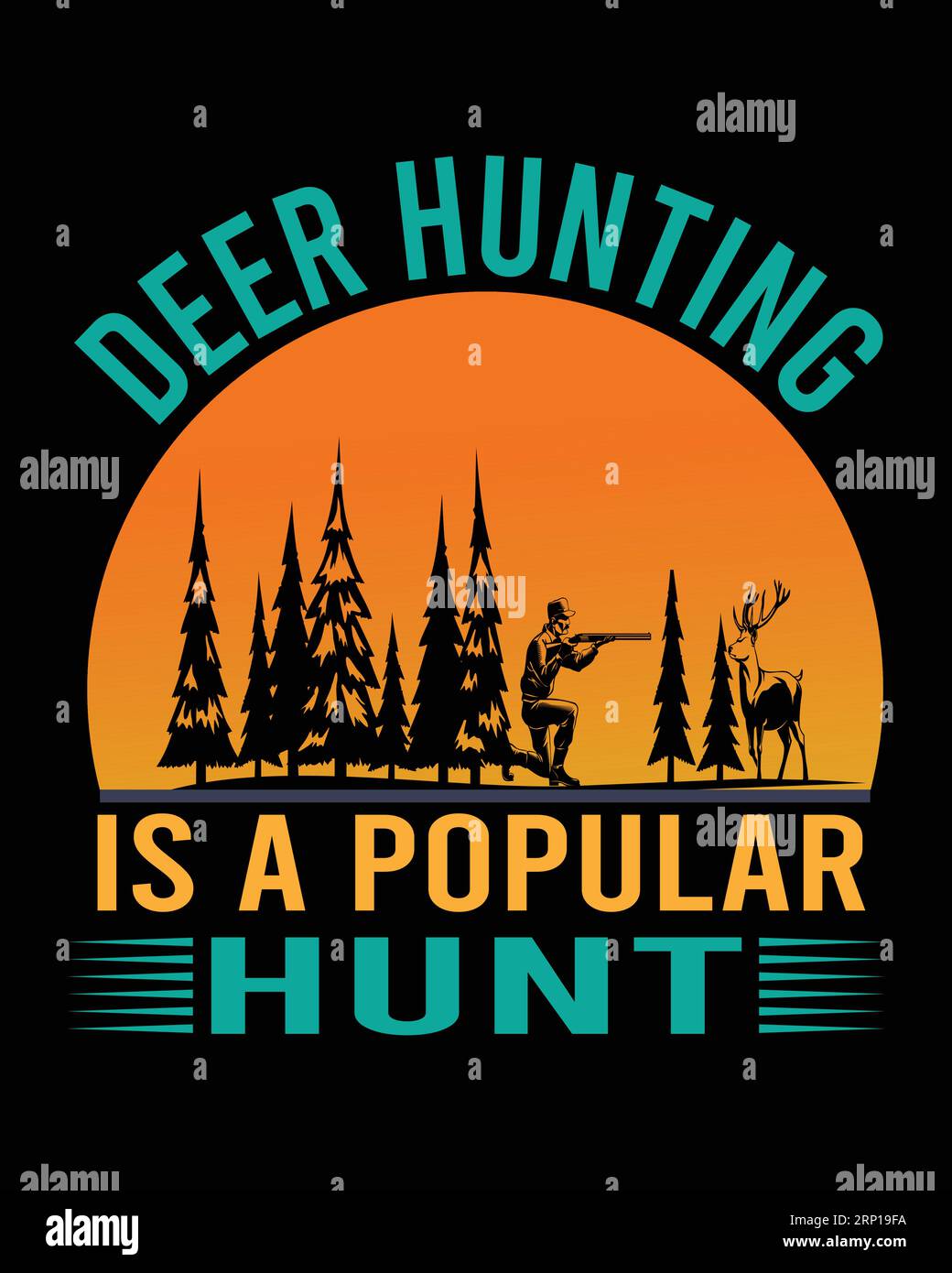 Hunting design hi-res stock photography and images - Alamy
