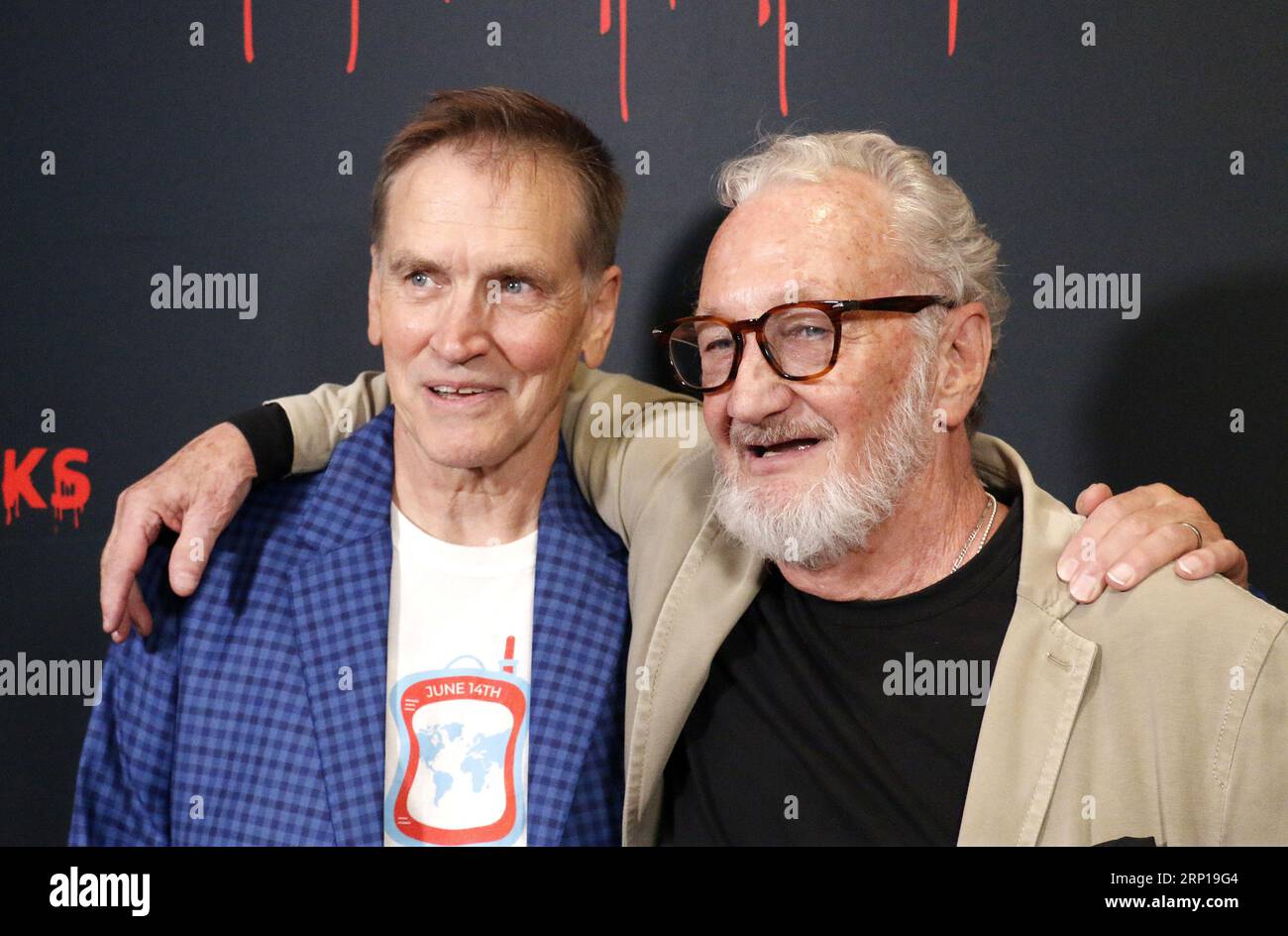 Bill Moseley and Robert Englund at the Los Angeles premiere of 'Natty ...