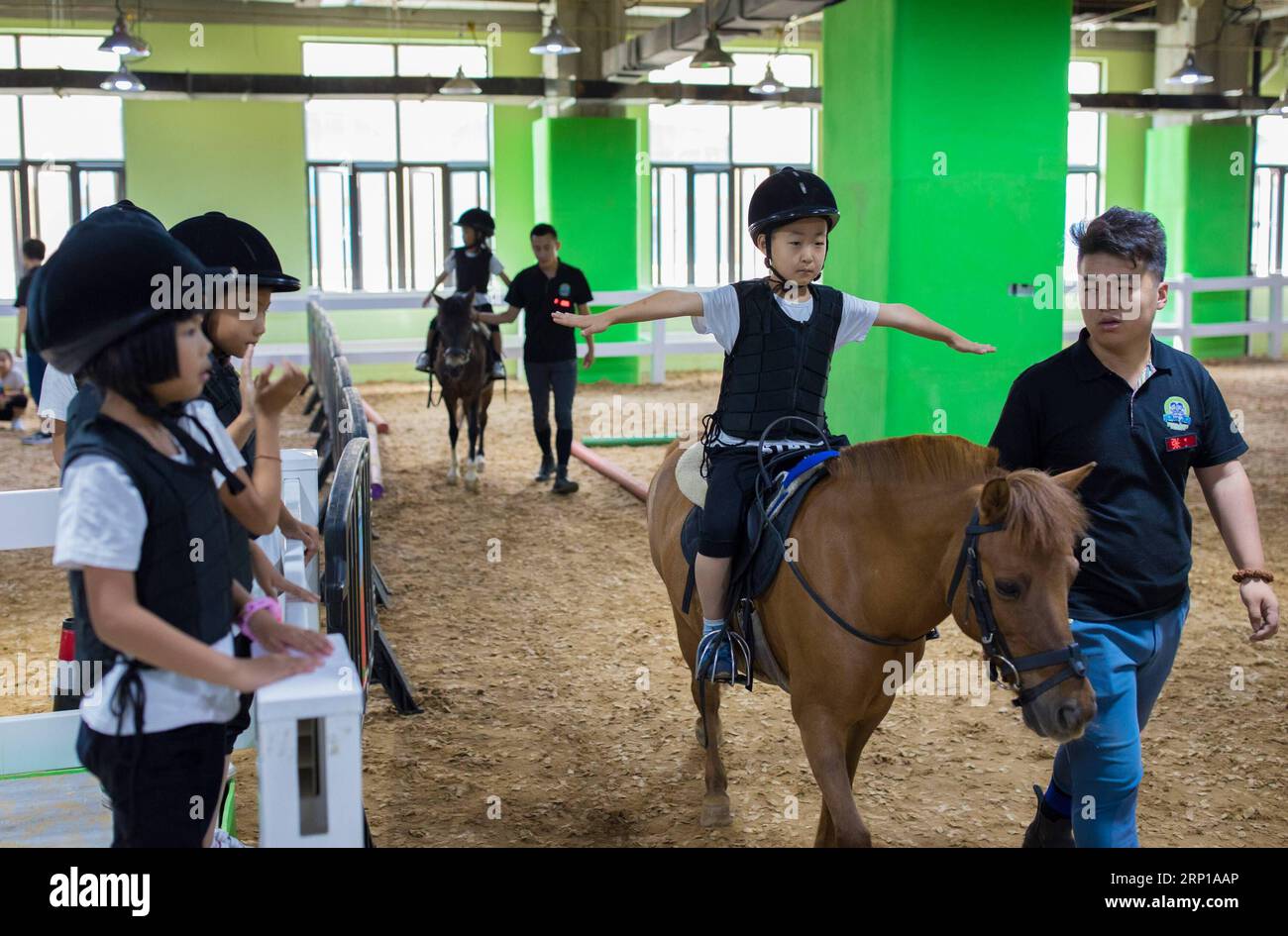 Equestrian lesson hi-res stock photography and images - Alamy