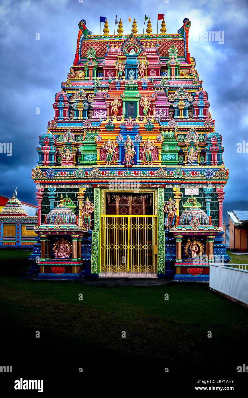 La Reunion Island from rhum factory to the volcano Stock Photo - Alamy
