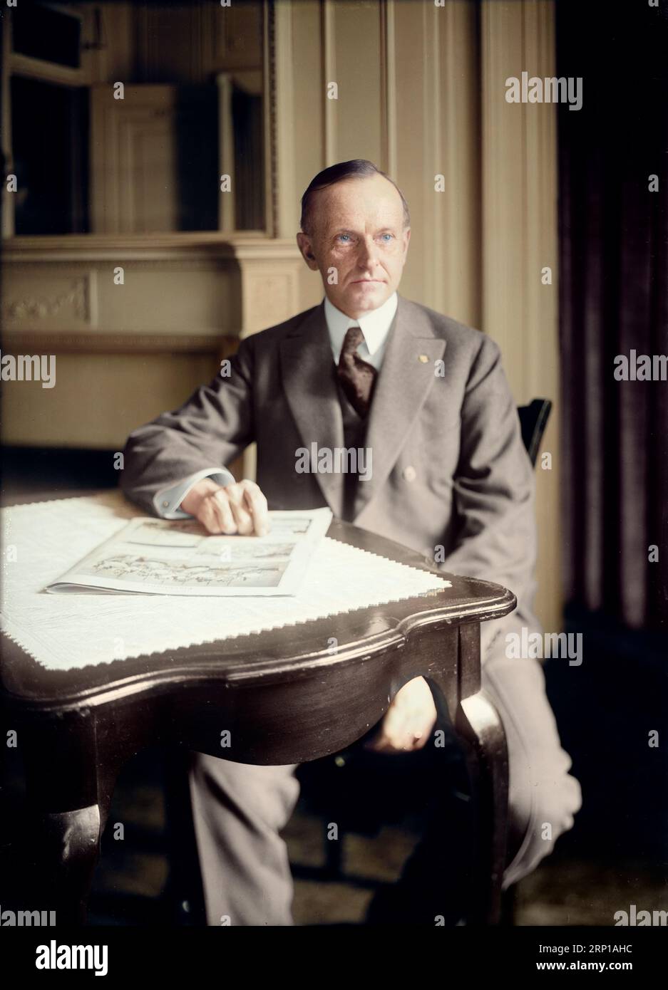 President calvin coolidge vice president hi-res stock photography and ...