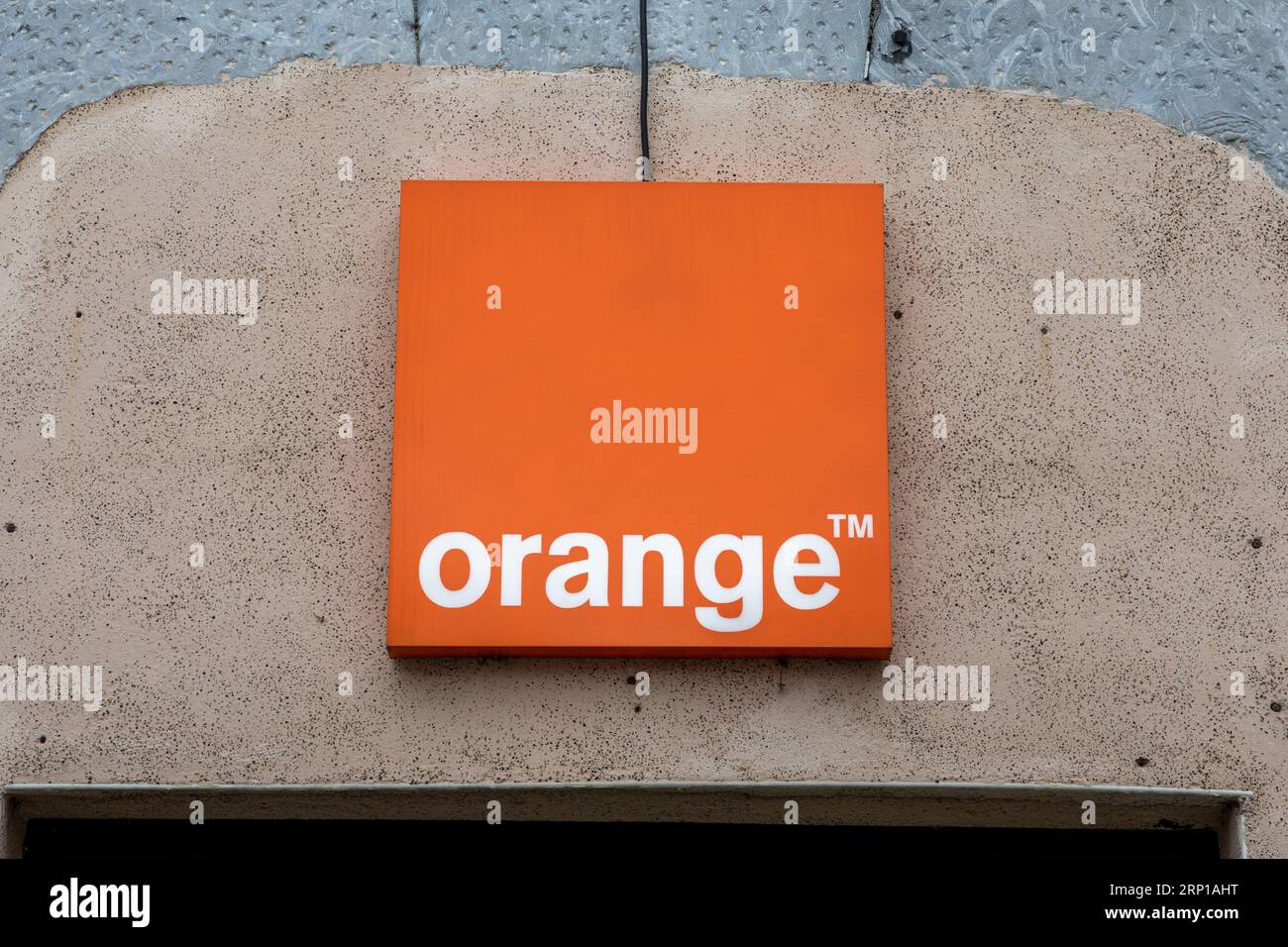 Building france telecom orange hi-res stock photography and images - Alamy