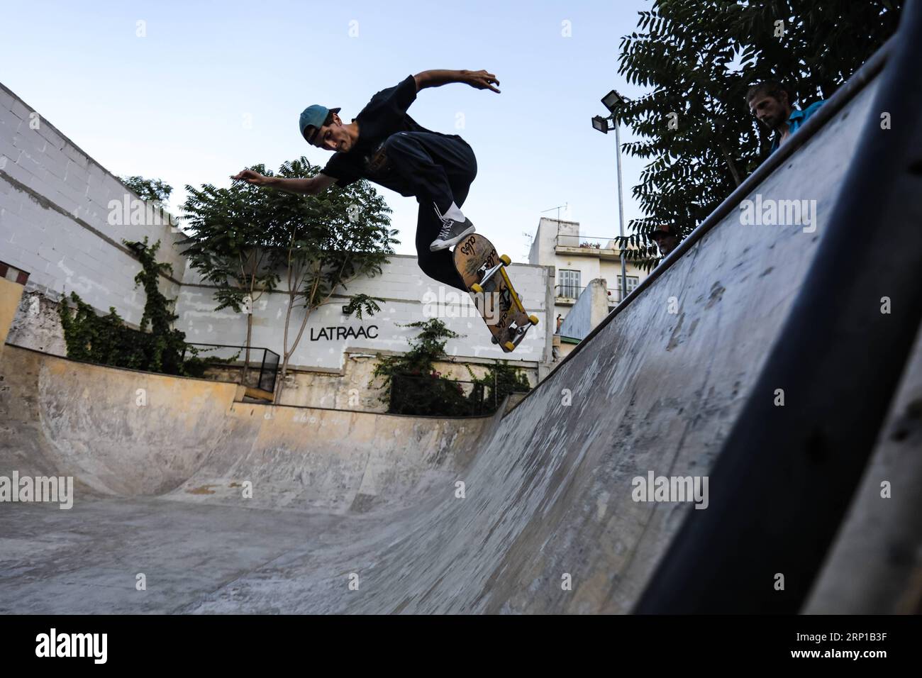 Skate park athens hi-res stock photography and images - Alamy