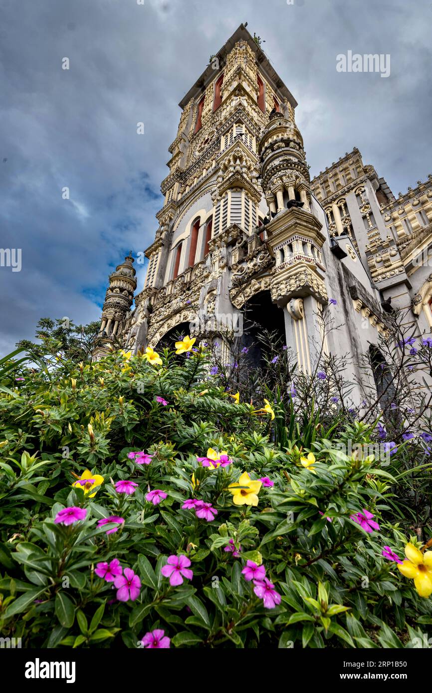 La Reunion Island from rhum factory to the volcano Stock Photo - Alamy