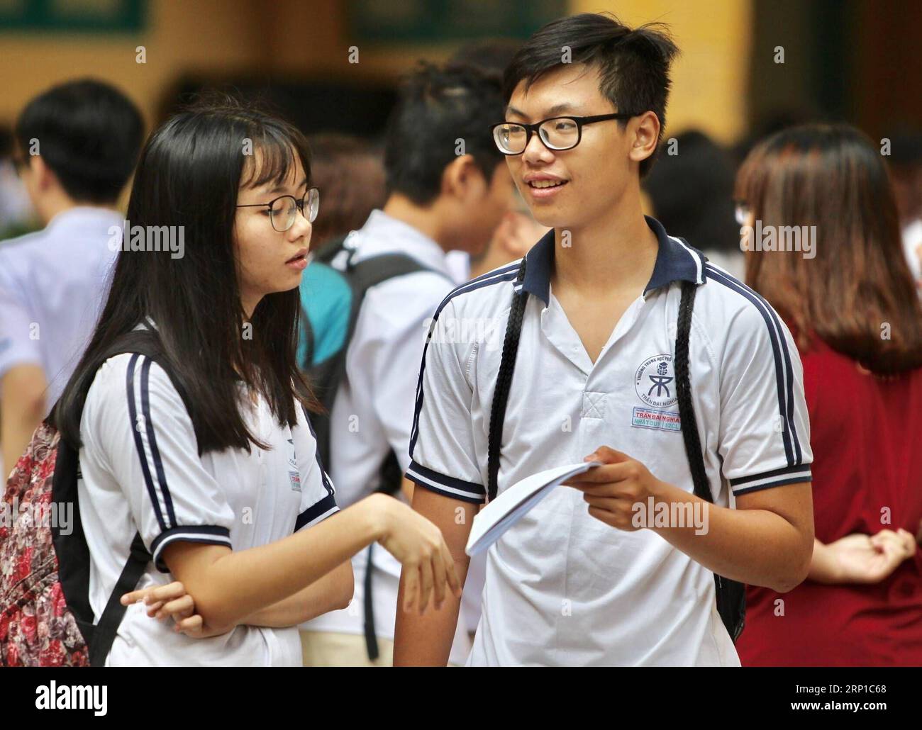 Vietnamese high school students hi-res stock photography and images - Alamy