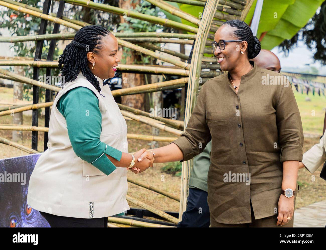 (230903) -- MUSANZE, Sept. 3, 2023 (Xinhua) -- Rwanda's First Lady ...