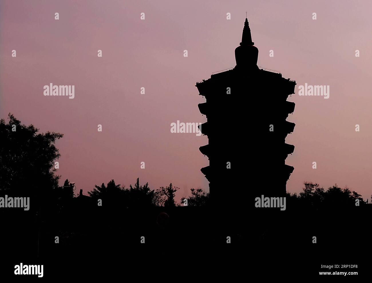 The pagoda of tianning hi-res stock photography and images - Alamy