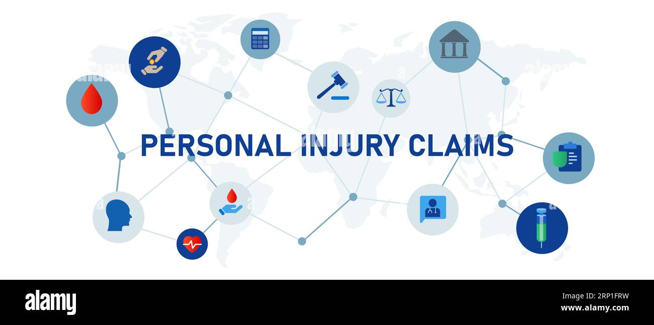 Personal injury claims Stock Vector Images - Alamy
