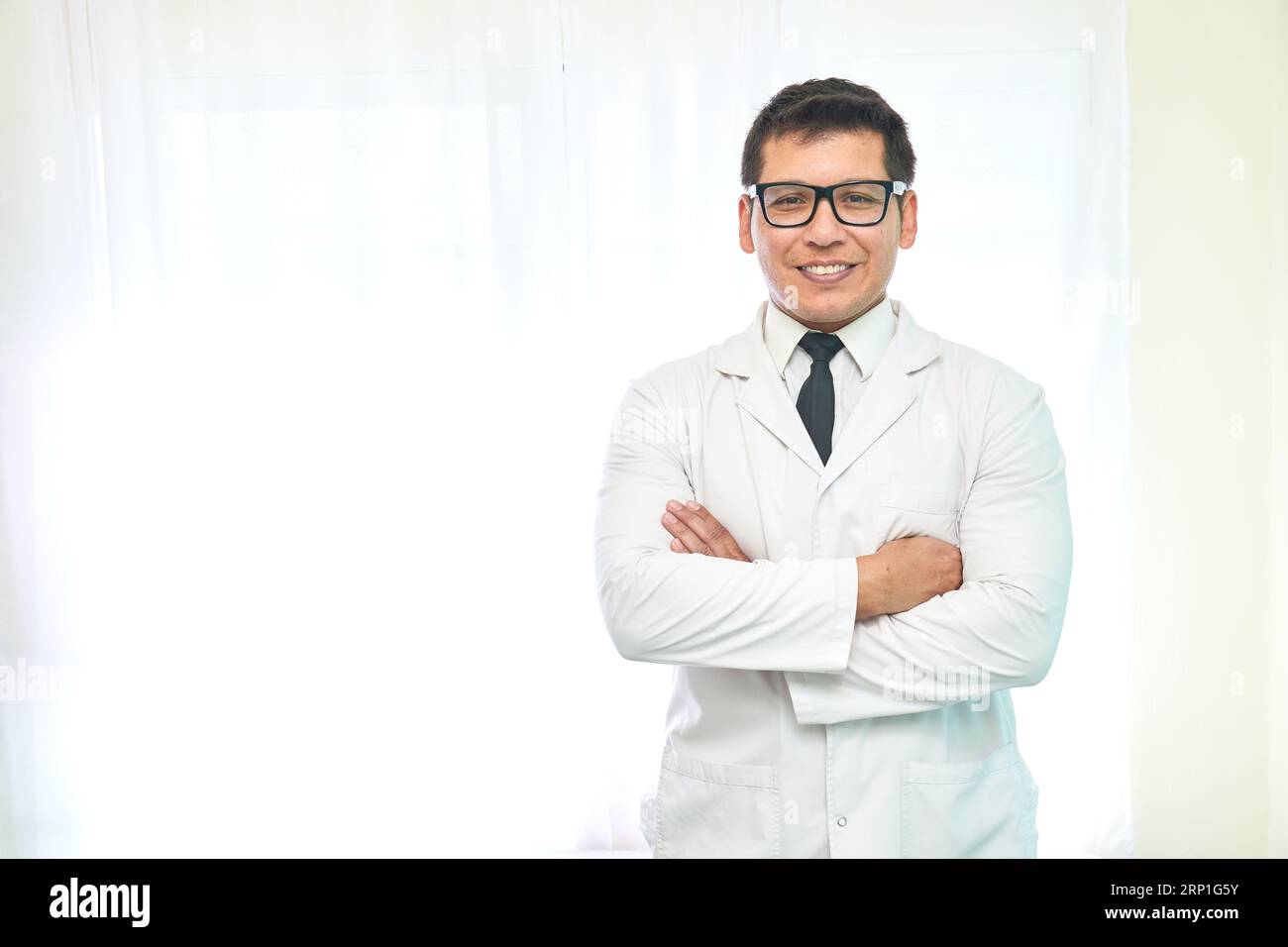 Portrait proud assistant arms hi-res stock photography and images - Alamy