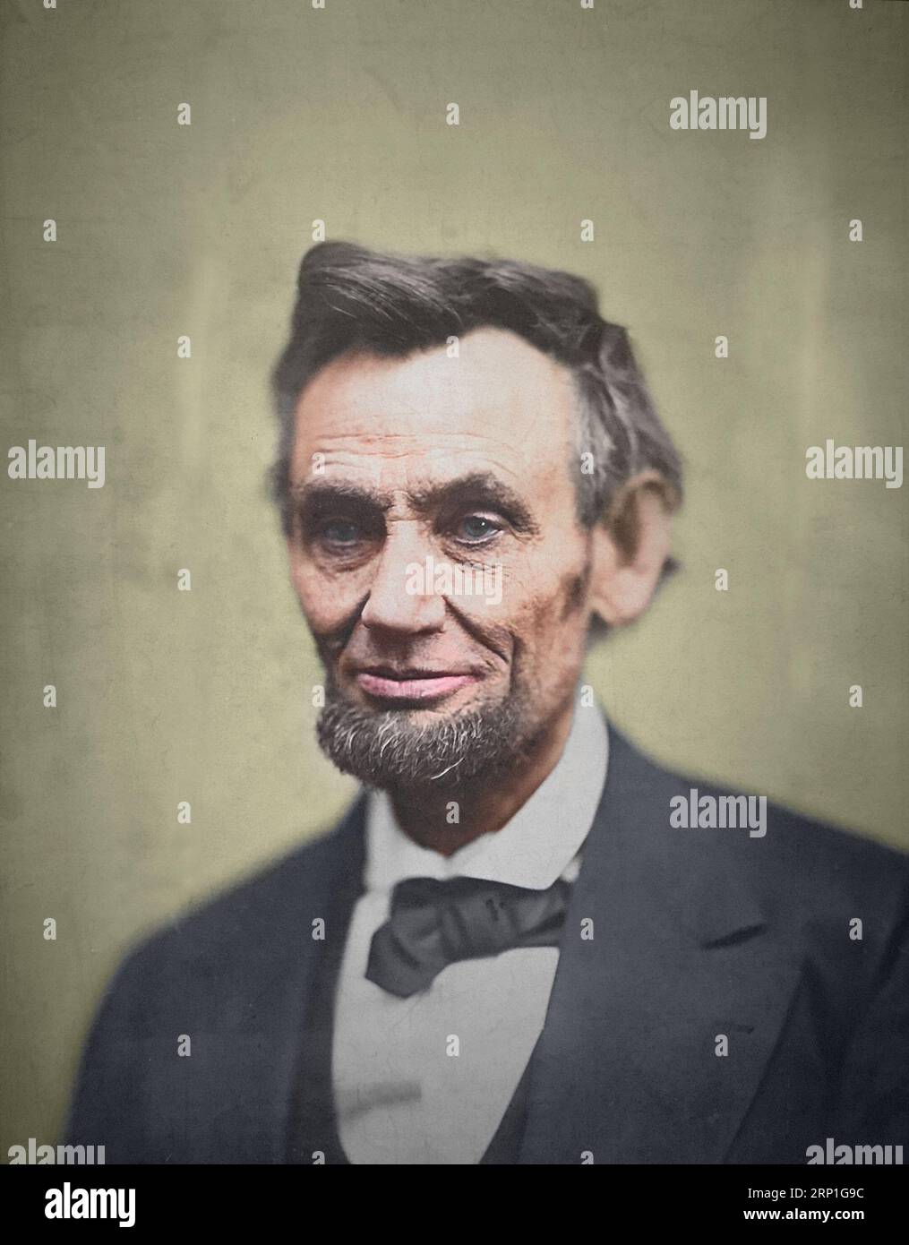 Abraham Lincoln. "Cracked Plate" Photograph of Lincoln. This photograph ...