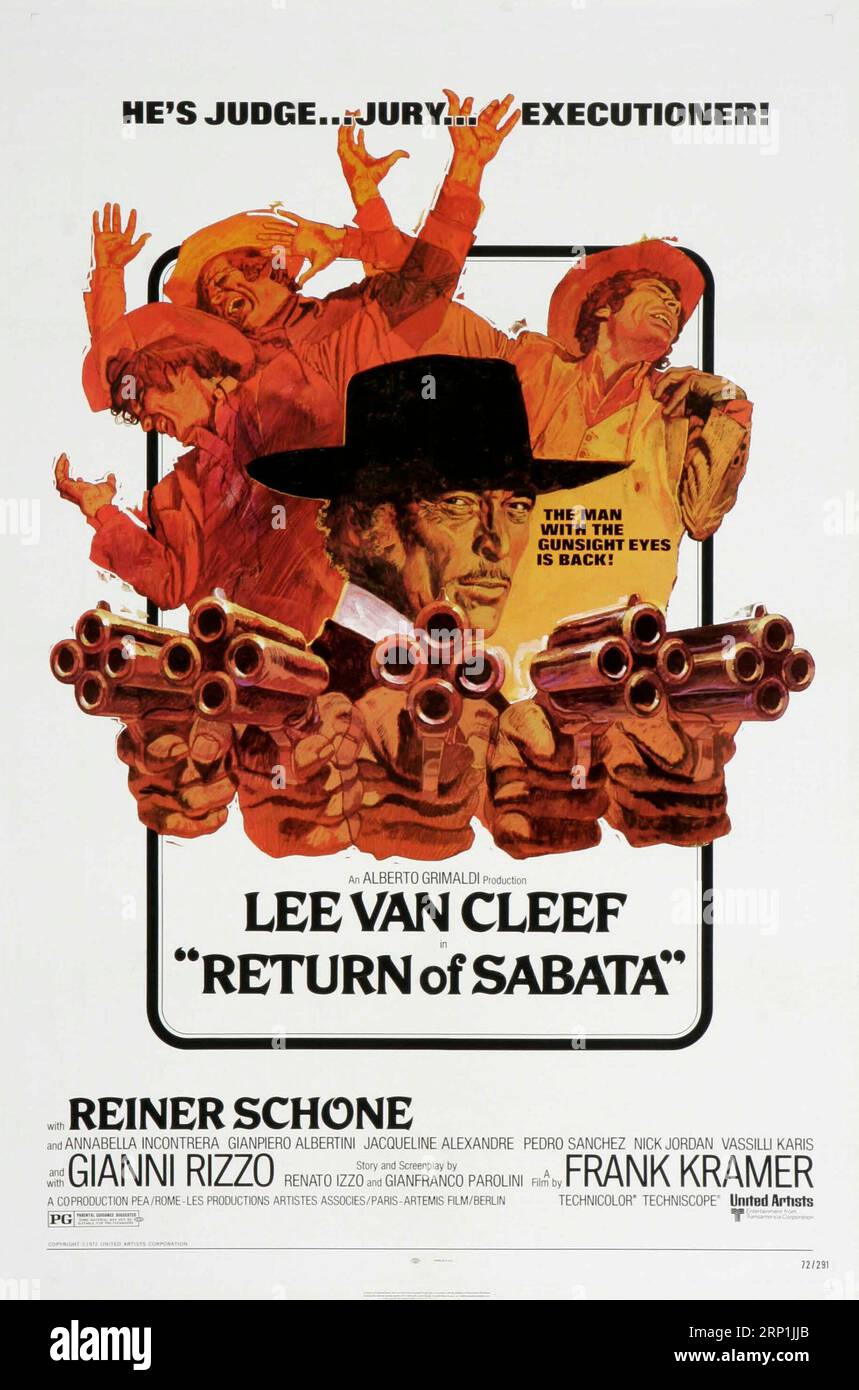 THE RETURN OF SABATA (1971) -Original title: E TORNATO SABATA... HAI ...