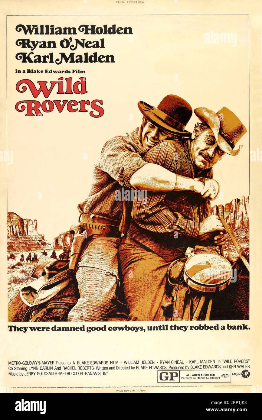 WILD ROVERS (1971), directed by BLAKE EDWARDS. Credit: Metro-Goldwyn ...