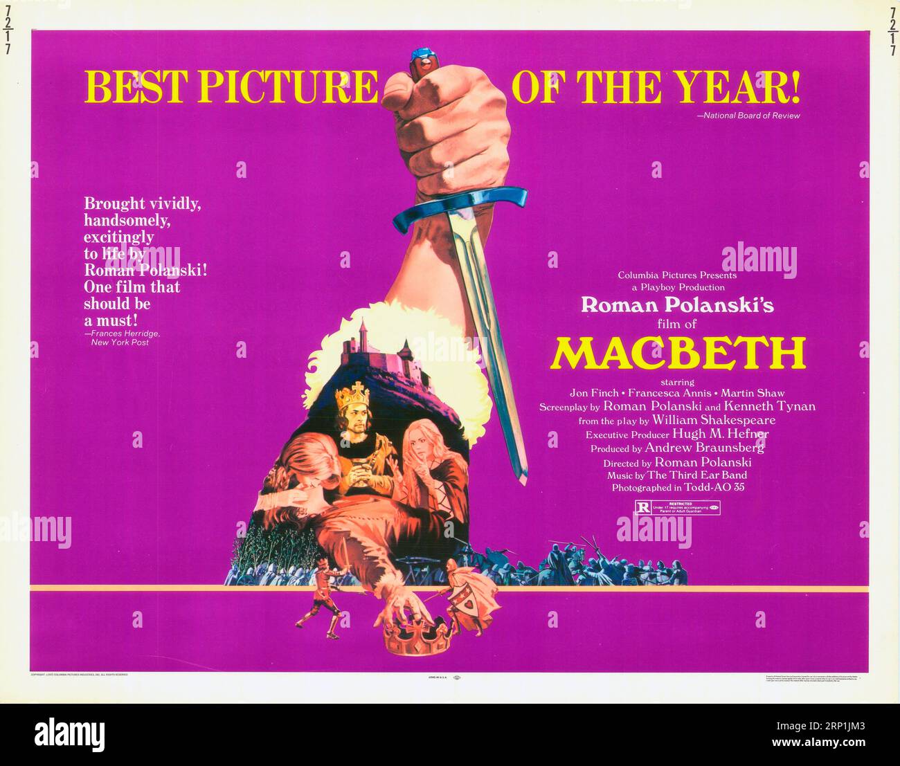 Macbeth poster 1971 hi-res stock photography and images - Alamy