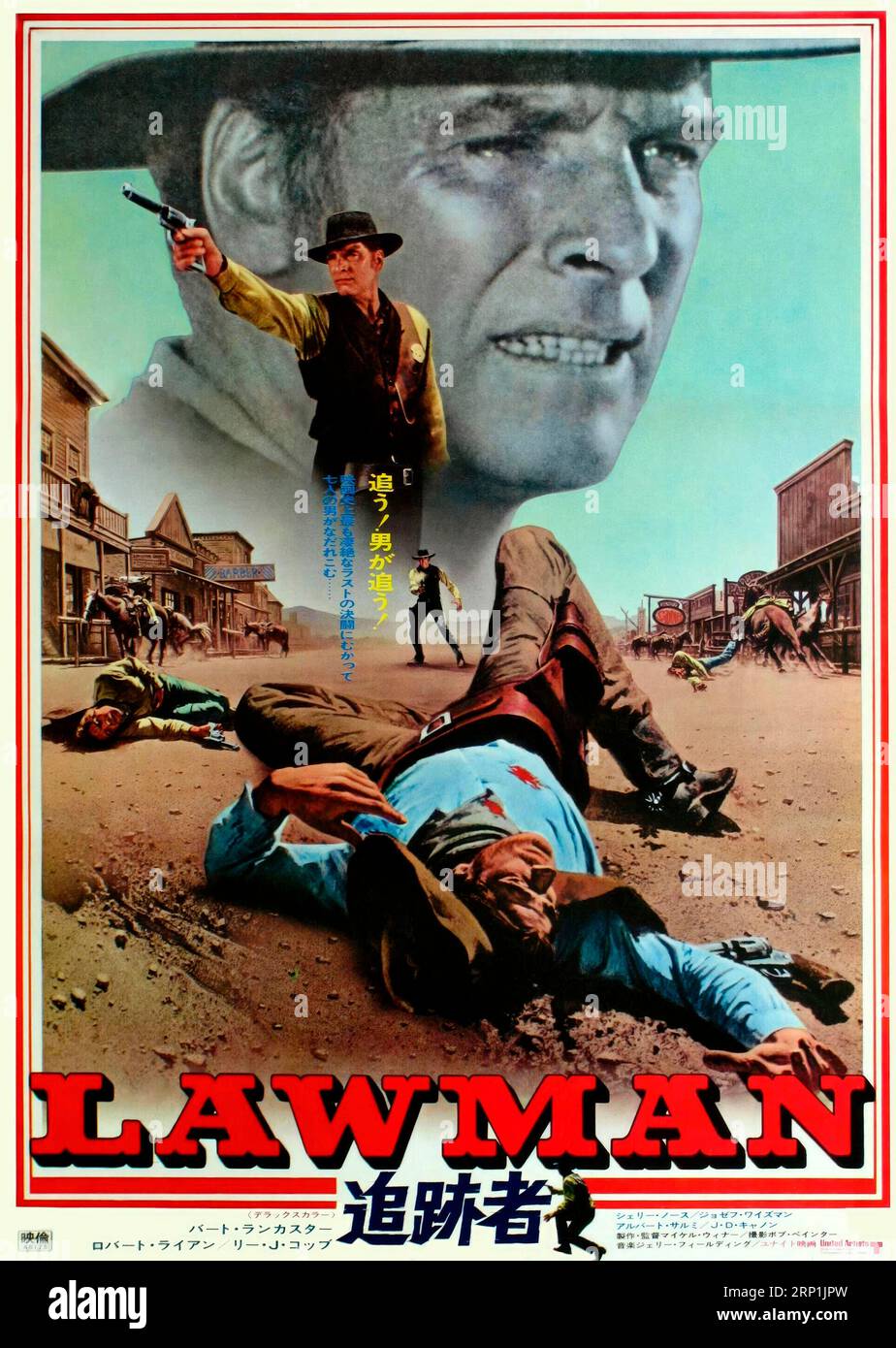 LAWMAN (1971), directed by MICHAEL WINNER. Credit: UNITED ARTISTS/SCIMITAR / Album Stock Photo ...