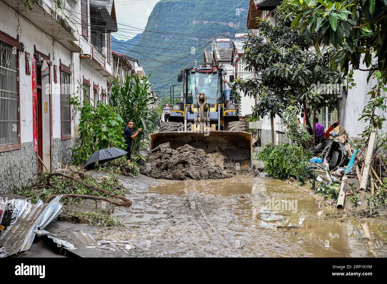 Beichuan flood hi-res stock photography and images - Alamy