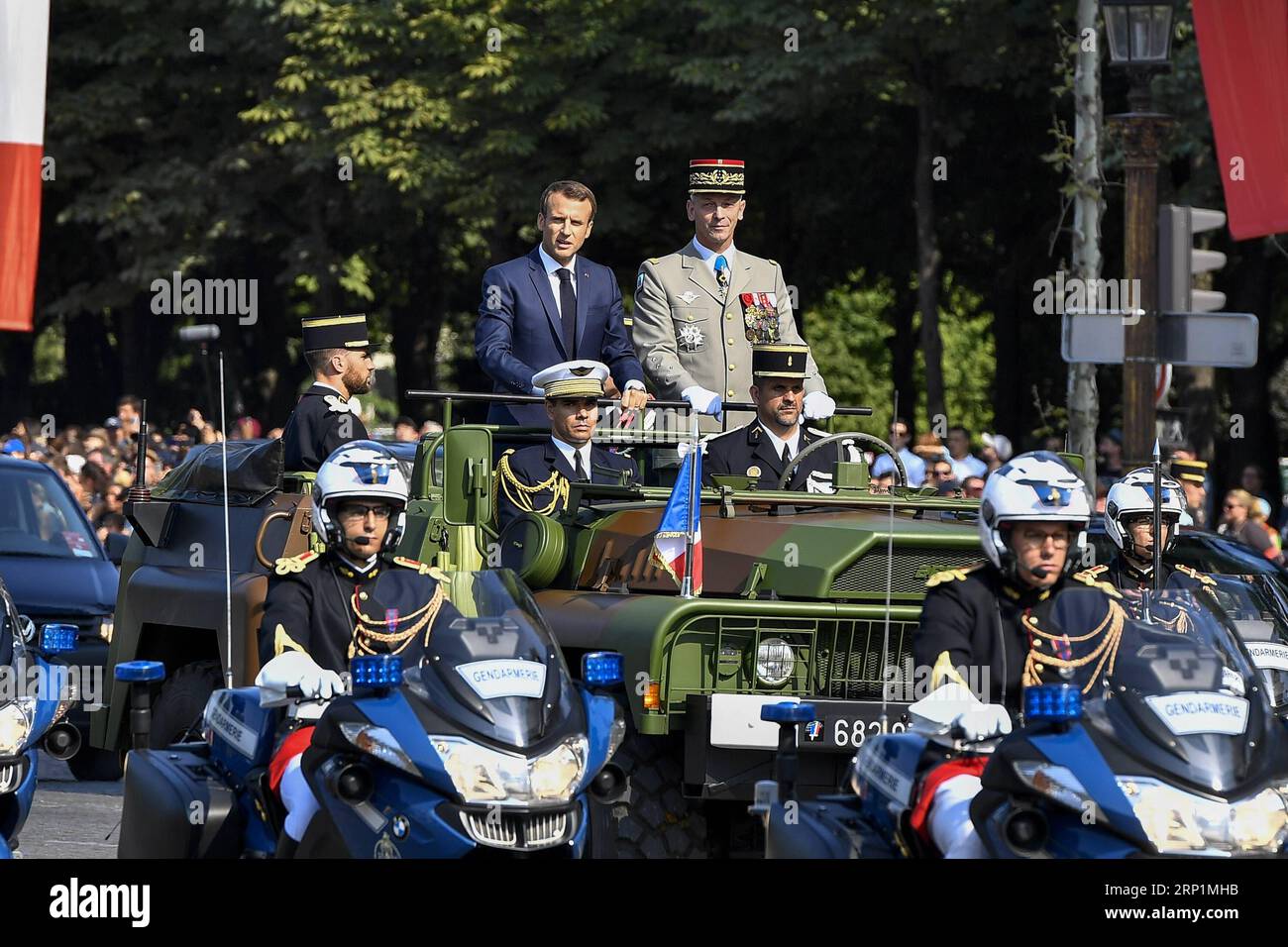 2018 french military parade hi-res stock photography and images - Alamy