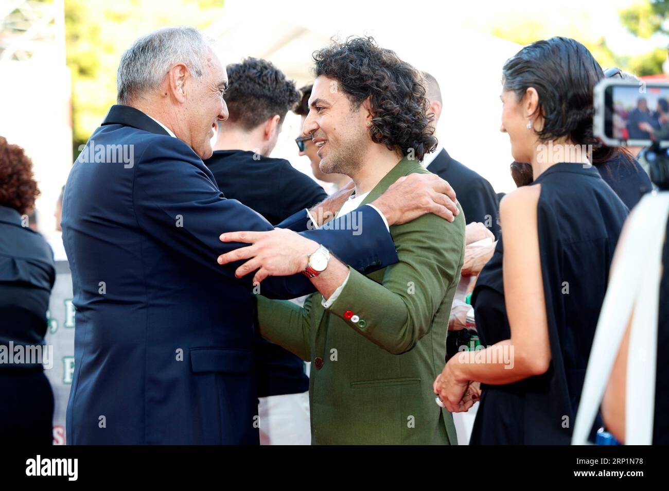 Zahra amir ebrahimi and alberto barbera hi-res stock photography and images - Alamy