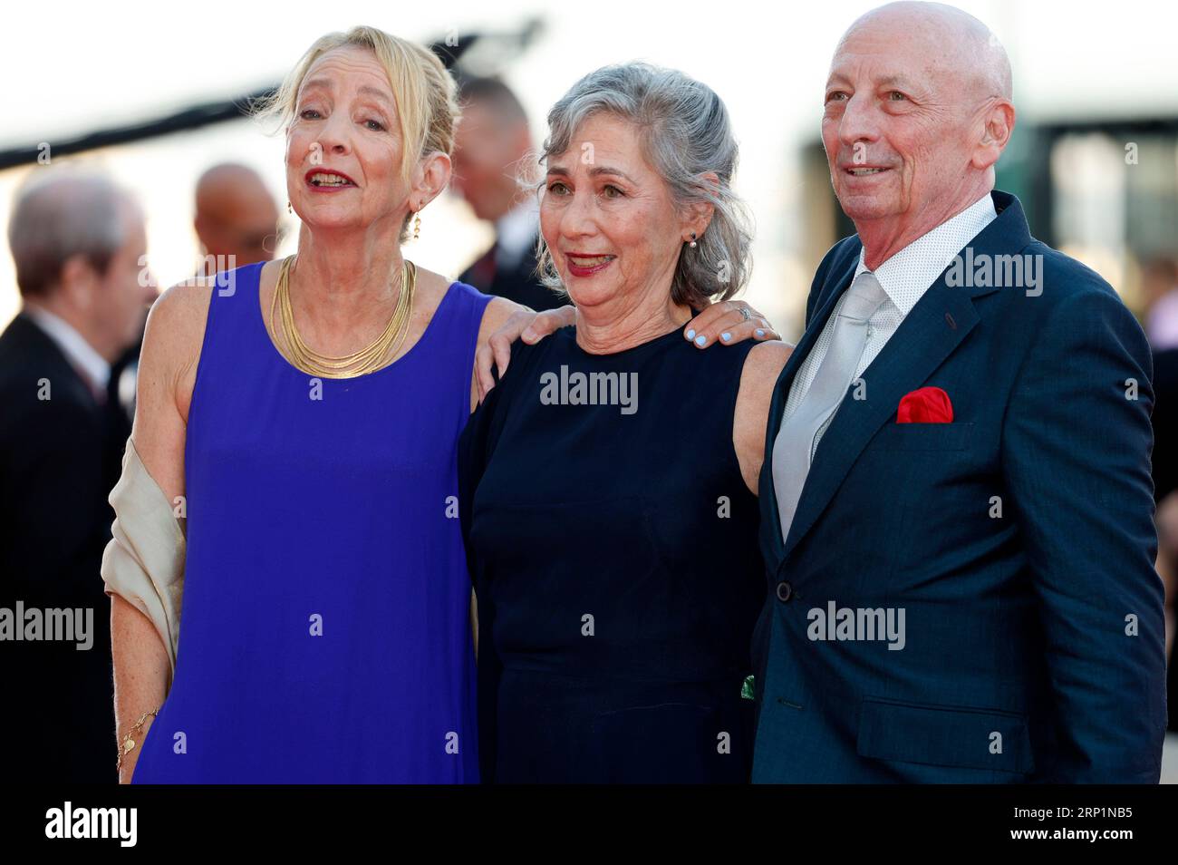 Jamie Bernstein, Nina Bernstein Simmons und Alex Bernstein bei der ...