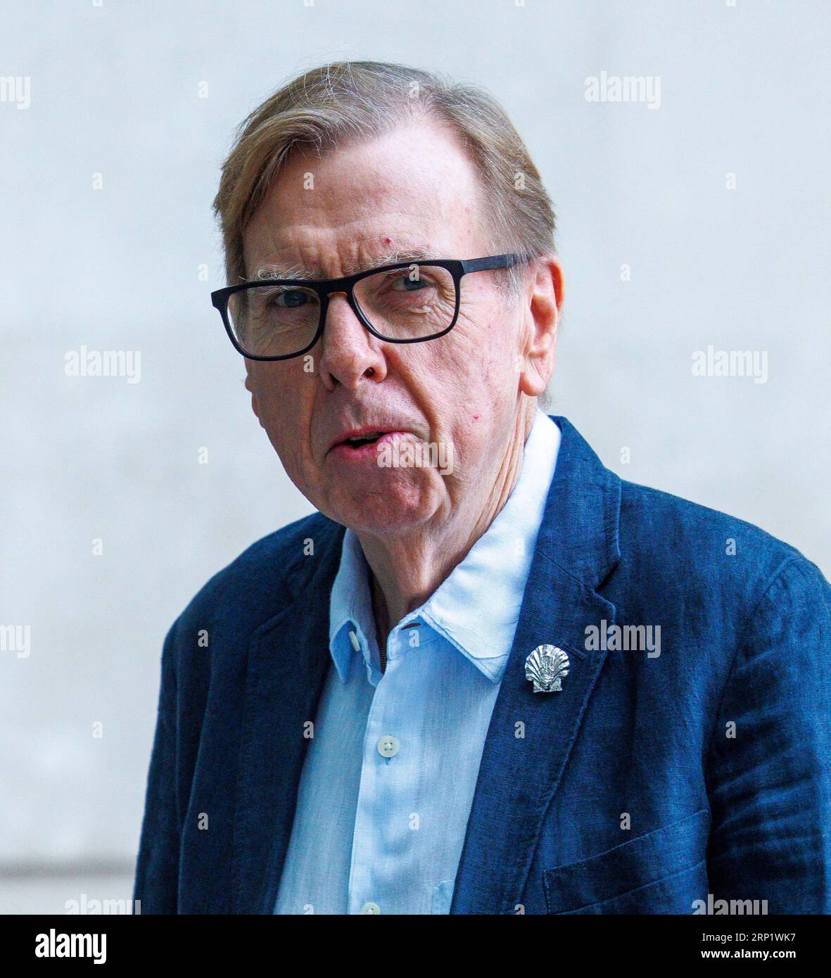 London, UK. 3rd Sep, 2023. Actor, Timothy Spall, arrives at the BBC ...