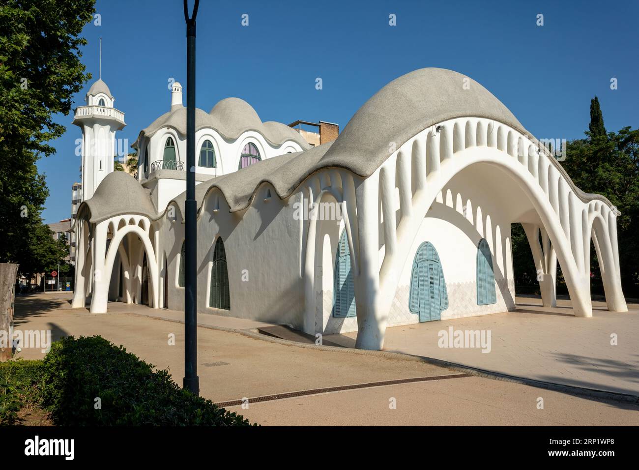 Terrassa, Catalonia, Spain - June 25, 2023: Masia Freixa. This ...