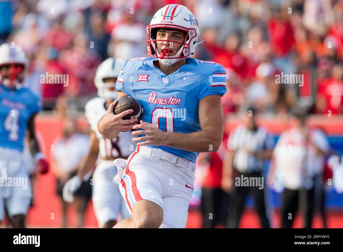 Houston, TX, USA. 2nd Sep, 2023. Houston Cougars wide receiver Joseph ...