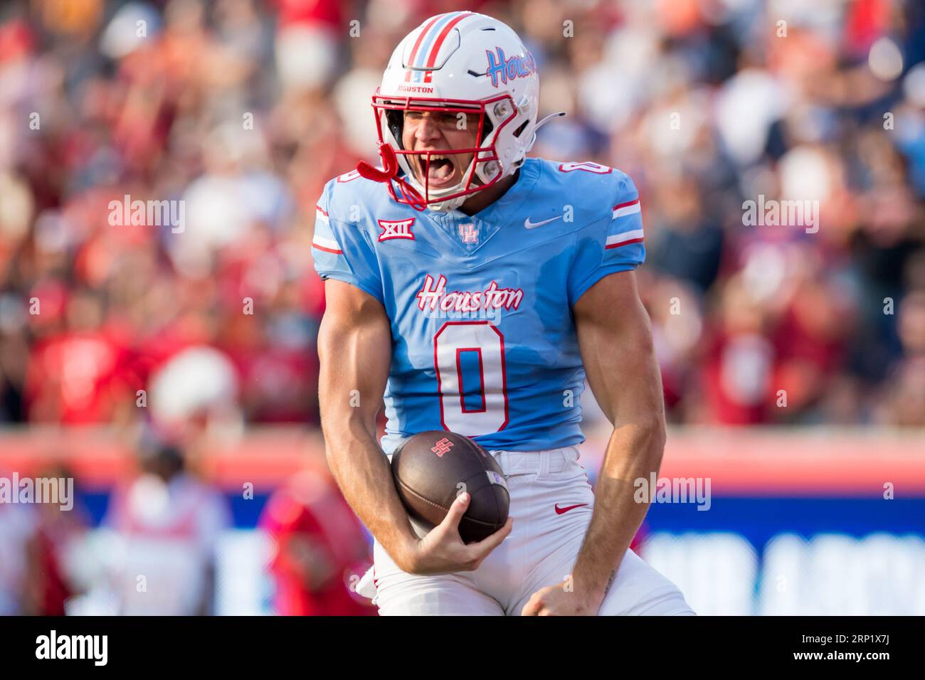 Houston, TX, USA. 2nd Sep, 2023. Houston Cougars wide receiver Joseph ...