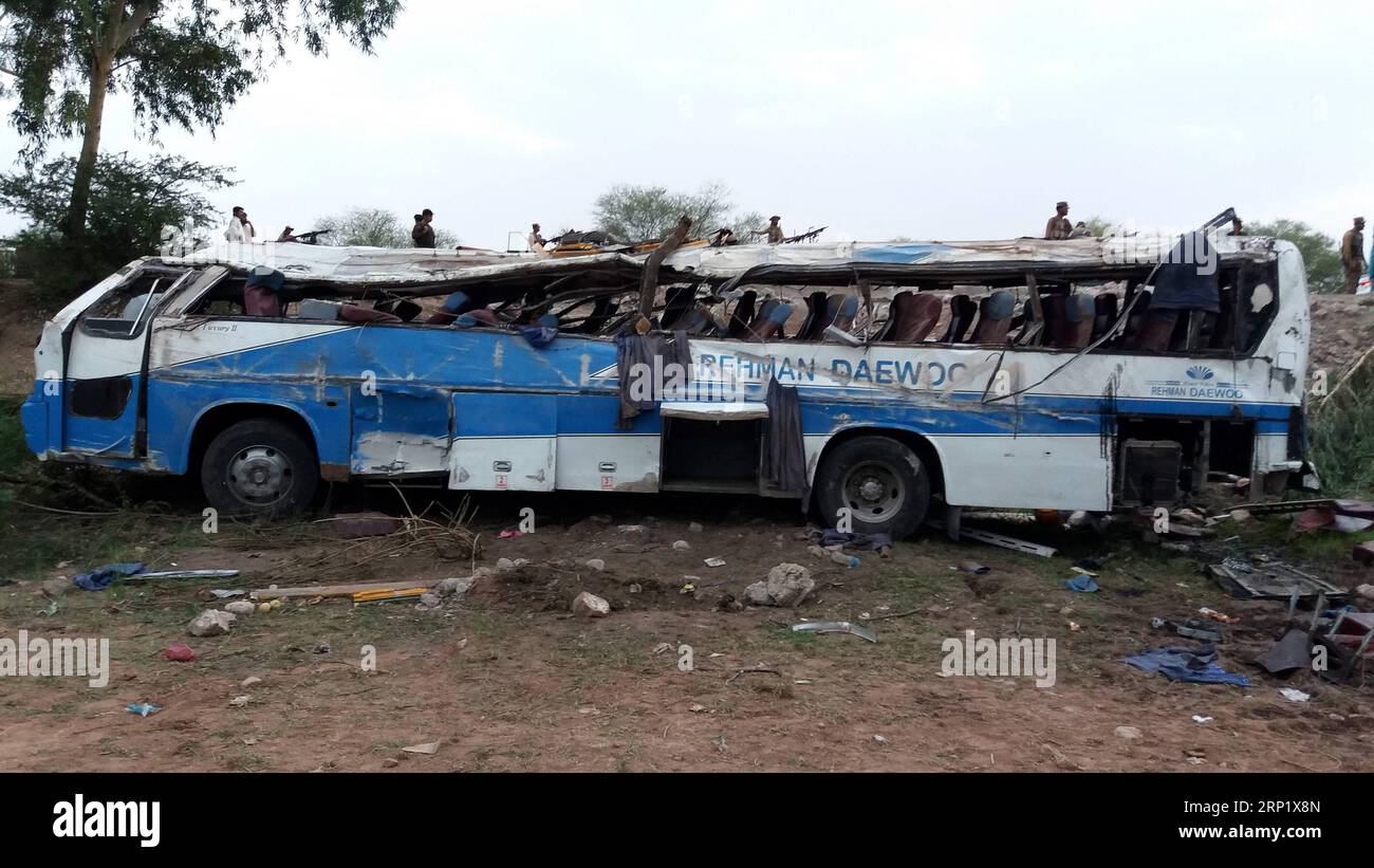 Pakistan kohat bus acident hi-res stock photography and images - Alamy