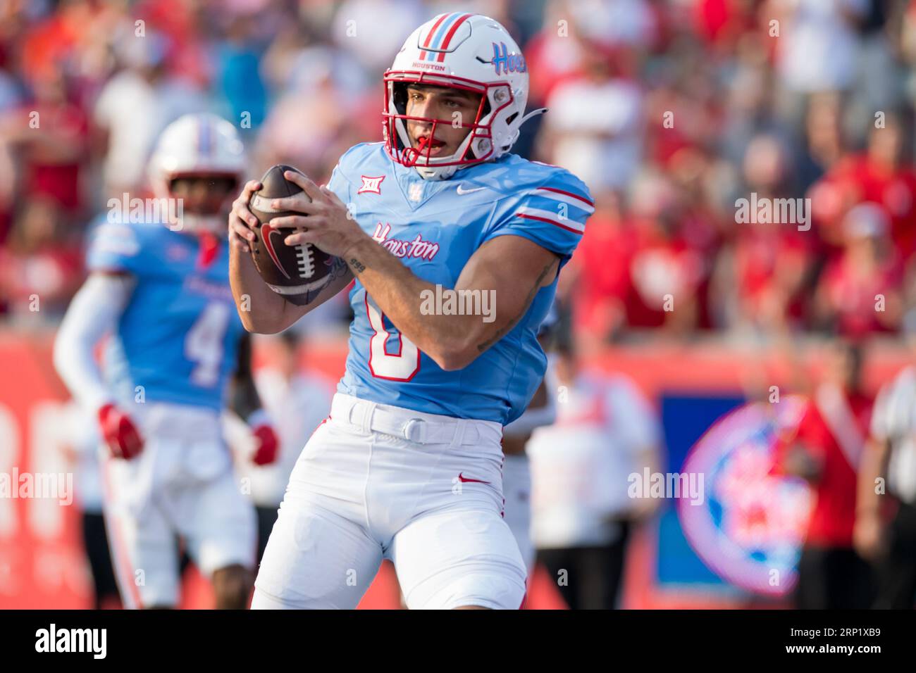 Houston, TX, USA. 2nd Sep, 2023. Houston Cougars wide receiver Joseph ...