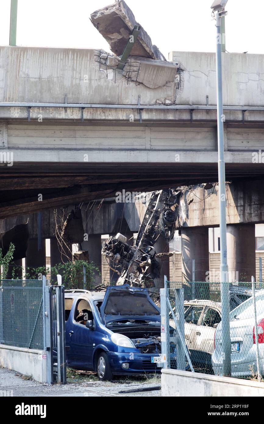 (180806) -- BOLOGNA (ITALY), Aug. 6, 2018 -- Photo taken on Aug. 6 ...