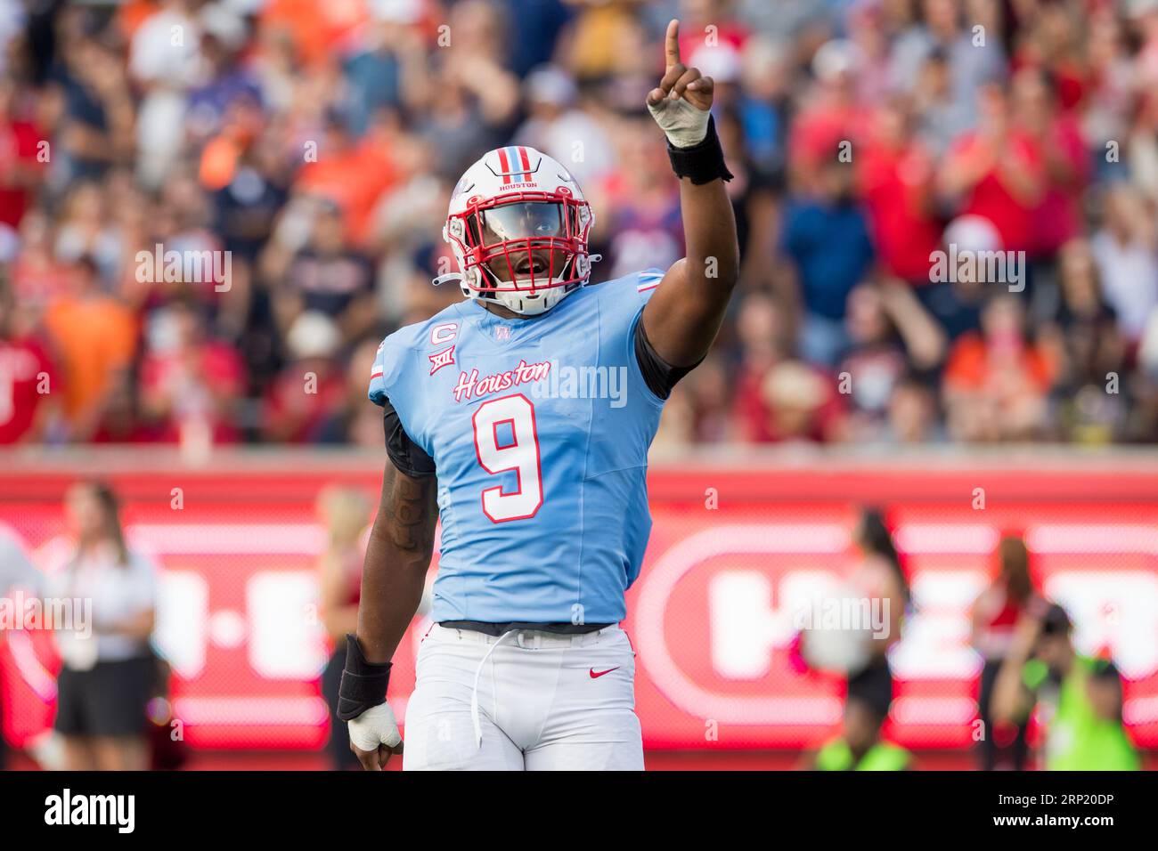 USA. 02nd Sep, 2023. September 2, 2023: Houston Cougars defensive ...
