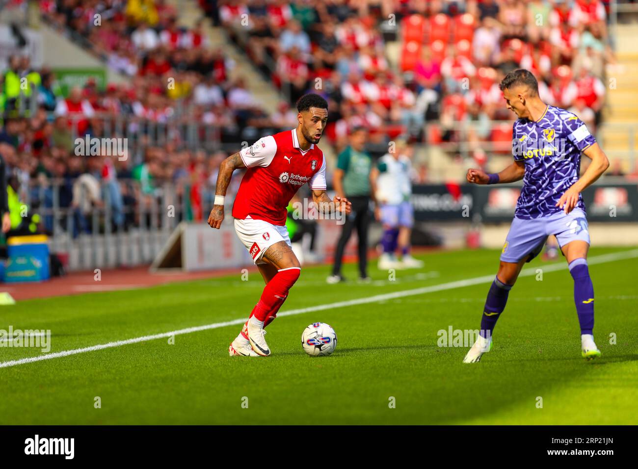 AESSEAL New York Stadium, Rotherham, England - 2nd September 2023 Andre ...