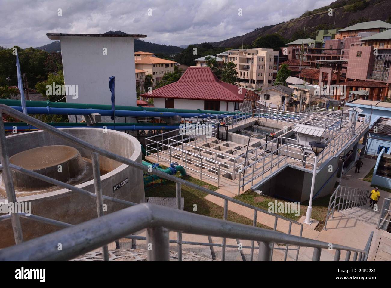 (180814) -- COLOMBO, Aug. 14, 2018 -- Photo taken on Aug. 13, 2018 ...