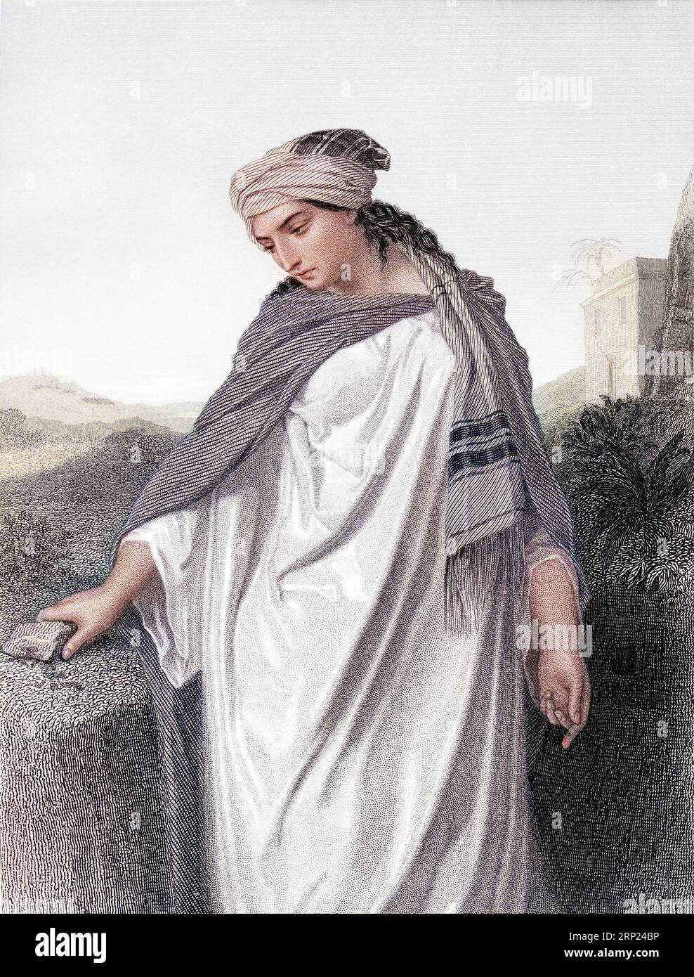 Zipporah, midianite wife of Moses and one of the seven daughters of ...