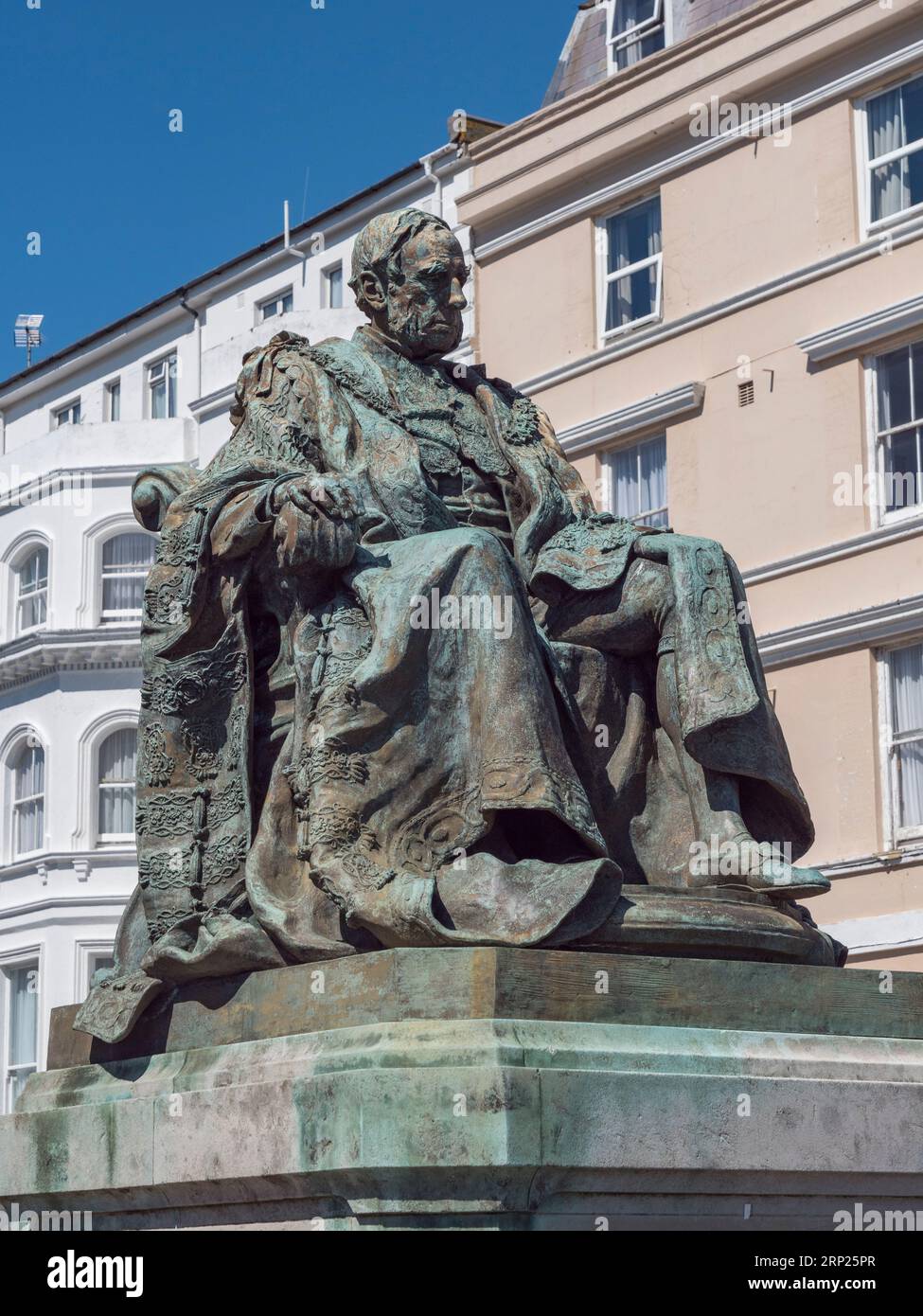 William Cavendish, the Seventh Duke of Devonshire Bronze statue ...