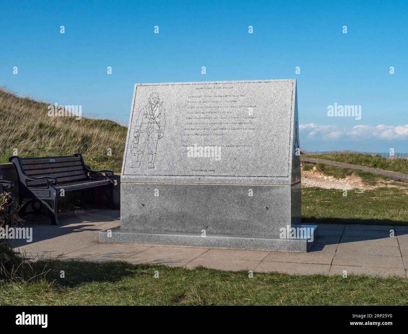 RAF Bomber Command Memorial on Beachy Head, Beachy Head Rd, Eastbourne ...