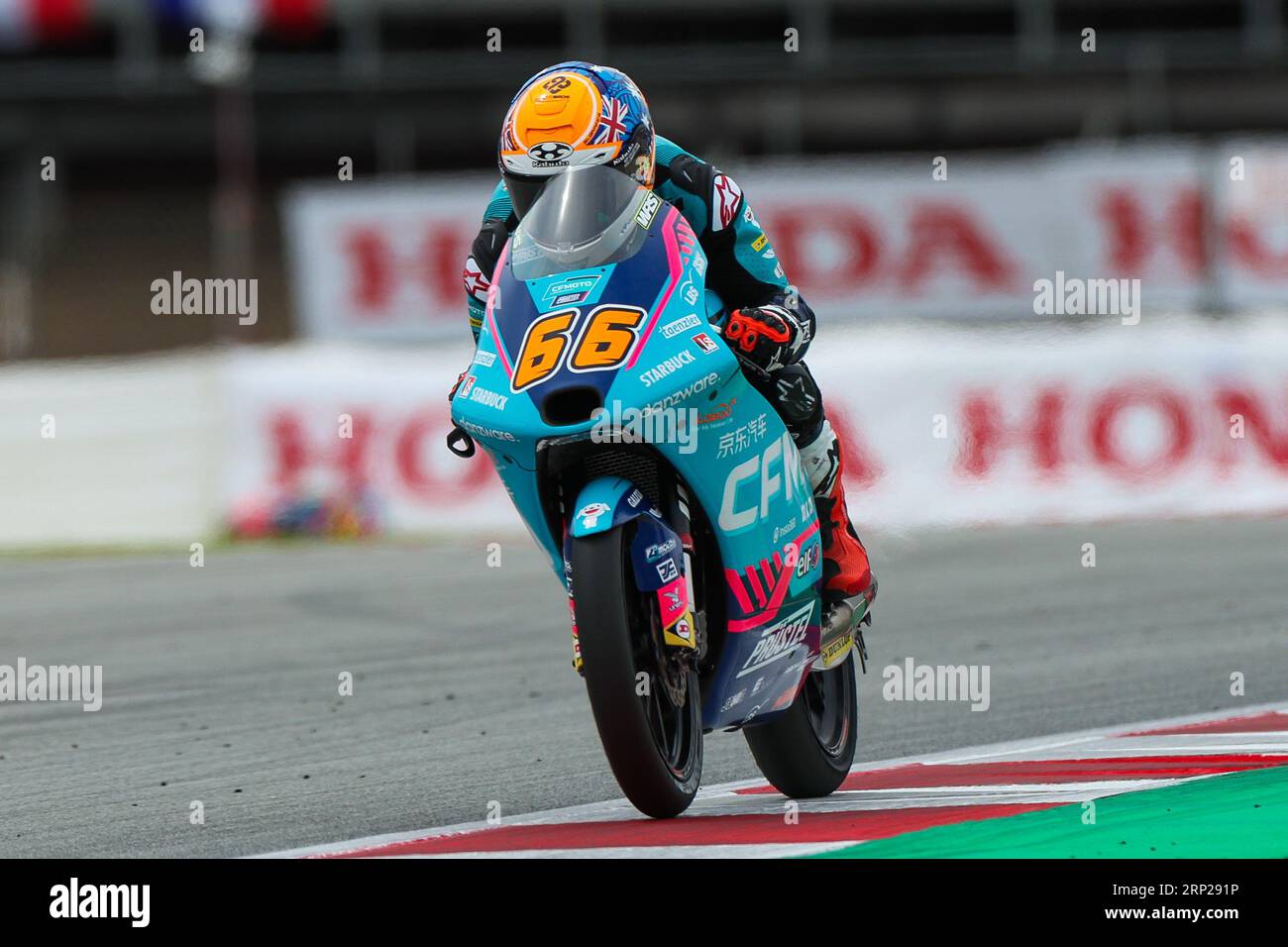 Barcelona, Spain. 2nd Sep, 2023. Joel Kelso from Australia of CFMoto ...