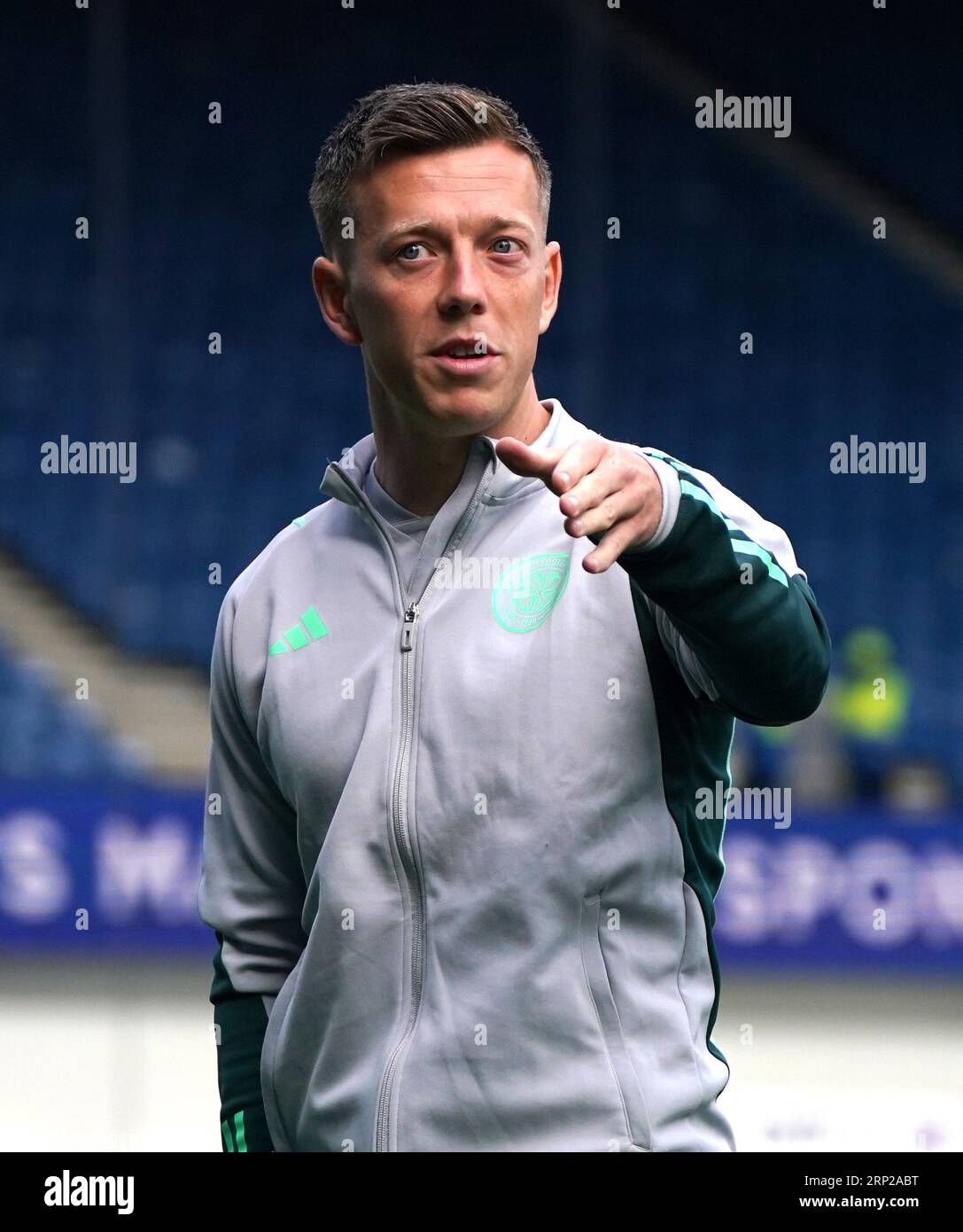 Celtic's Callum McGregor ahead of the cinch Premiership match at the ...